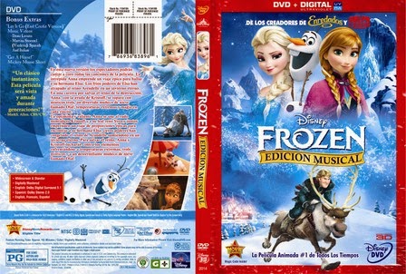 OZcaratulasDVD: Frozen Sing Along Edition OZCaratulas Latino